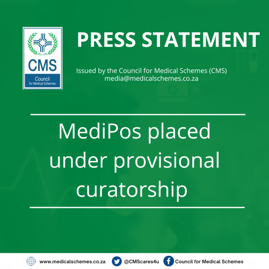 Press Statement: MediPos placed under provisional curatorship | Council ...
