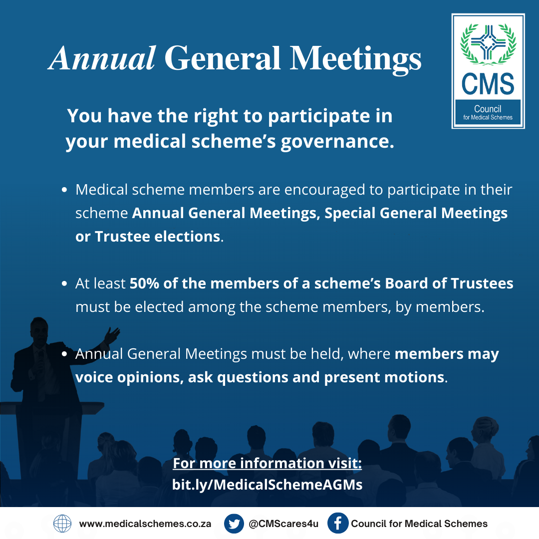 Anglovaal Group Medical Scheme AGM | Council for Medical Schemes