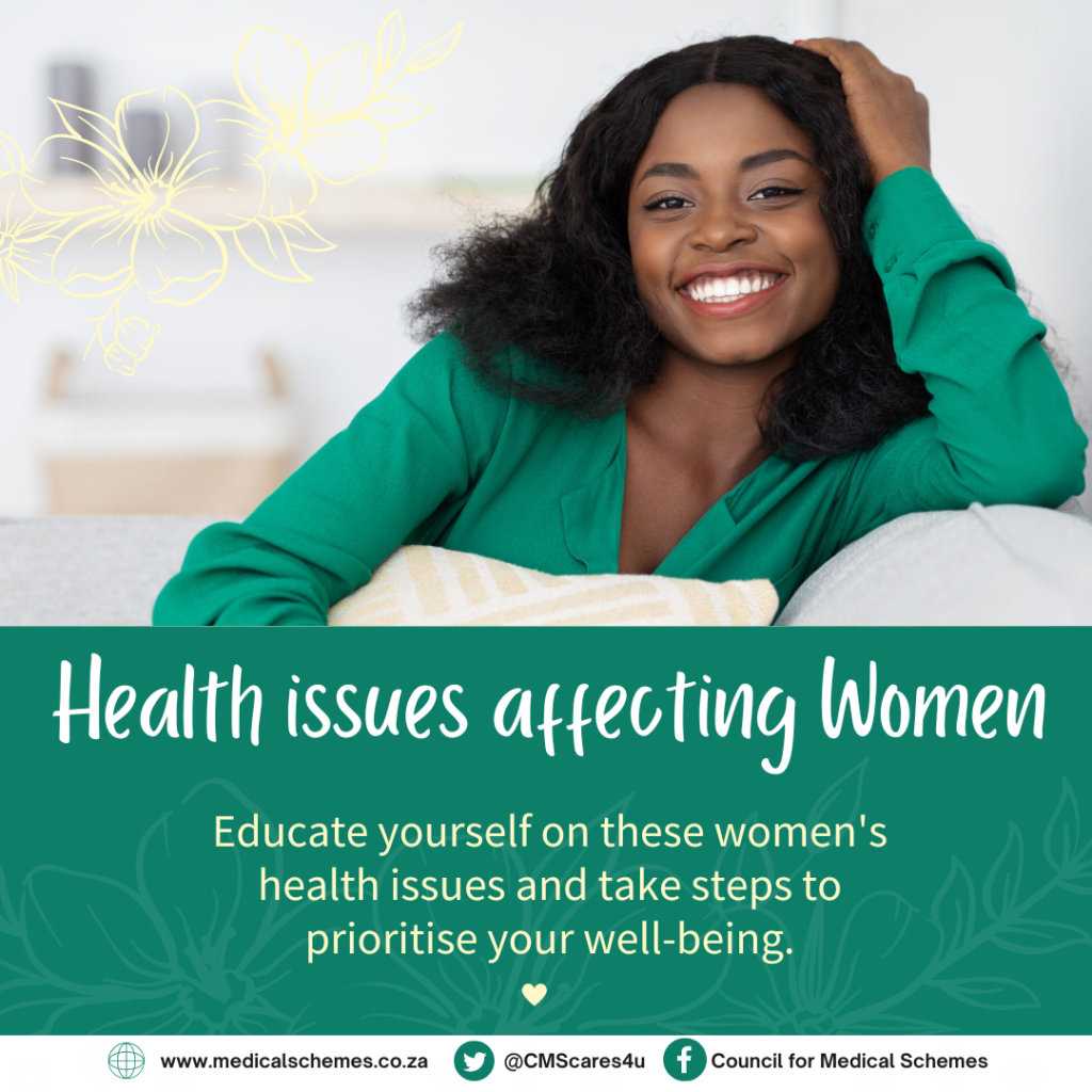 Health issues affecting women | Council for Medical Schemes
