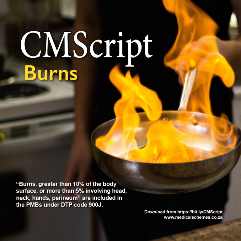 CMScript 4 of 2024: Focus on Burns | Council for Medical Schemes